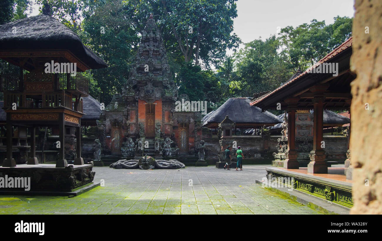 April 23, 2019-Bali Indonesia : Historic temple architecture in Bali ...