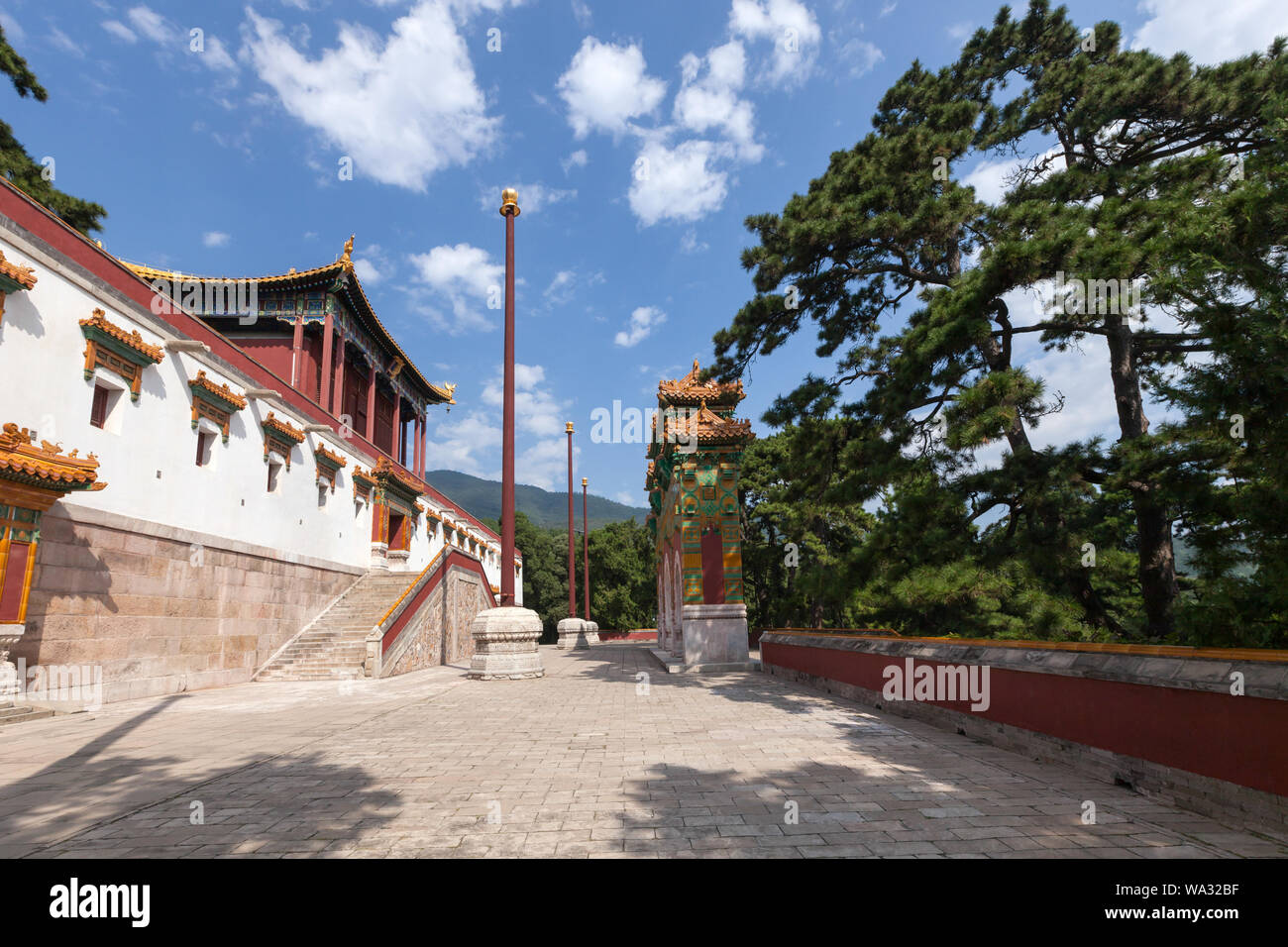 Beijing xiangshan park zhao temple Stock Photo - Alamy