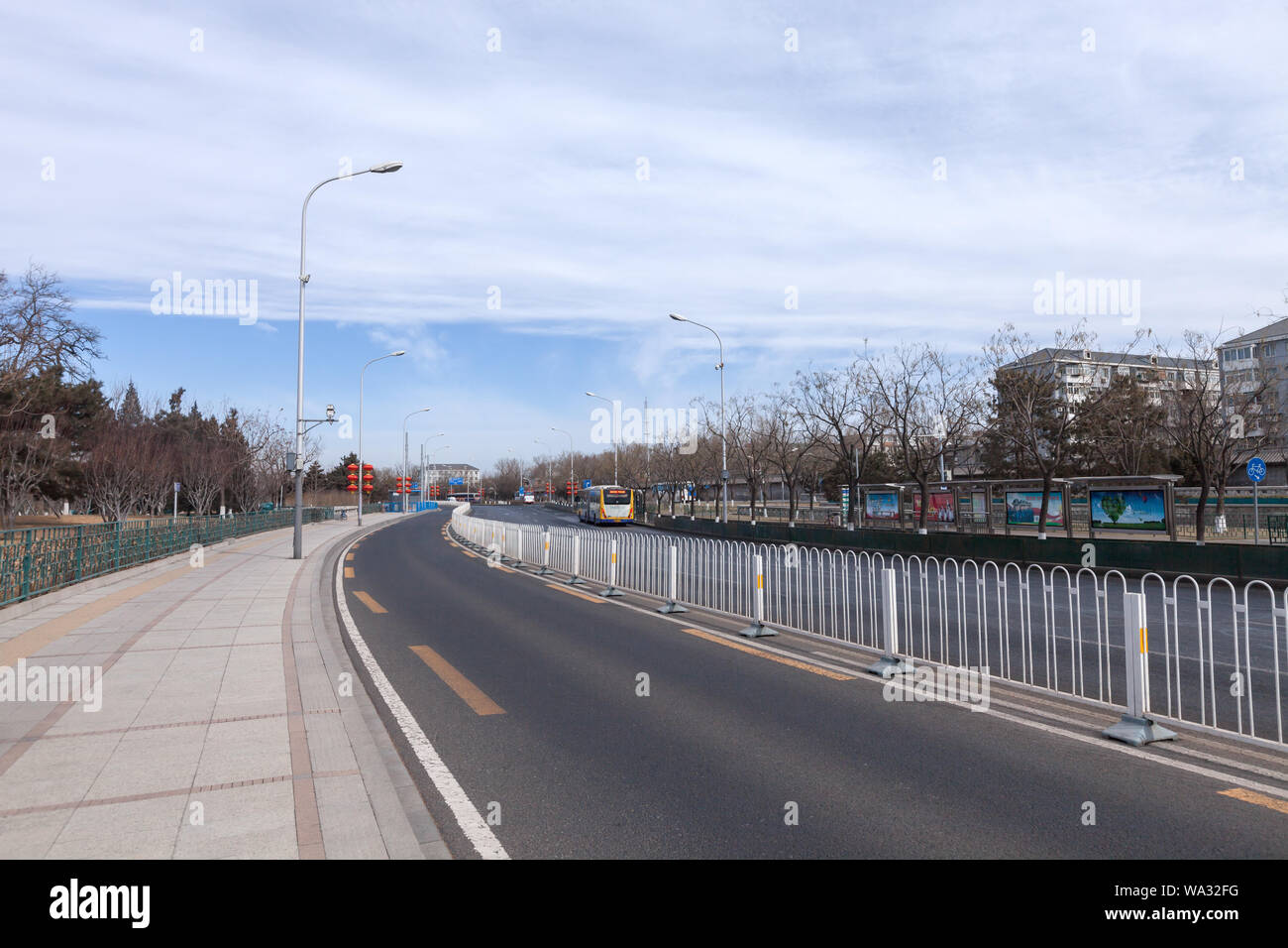 Beijing YongDingMen streets Stock Photo - Alamy