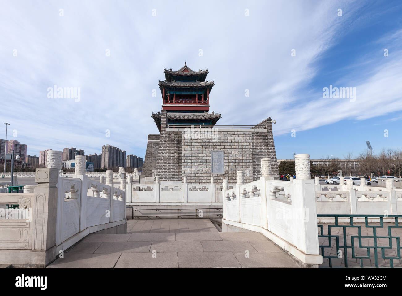 Tower gates beijing china hi-res stock photography and images - Alamy