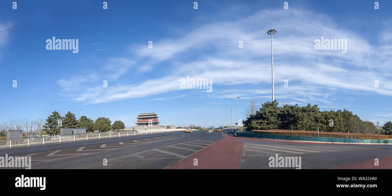 Tower gates beijing china hi-res stock photography and images - Alamy