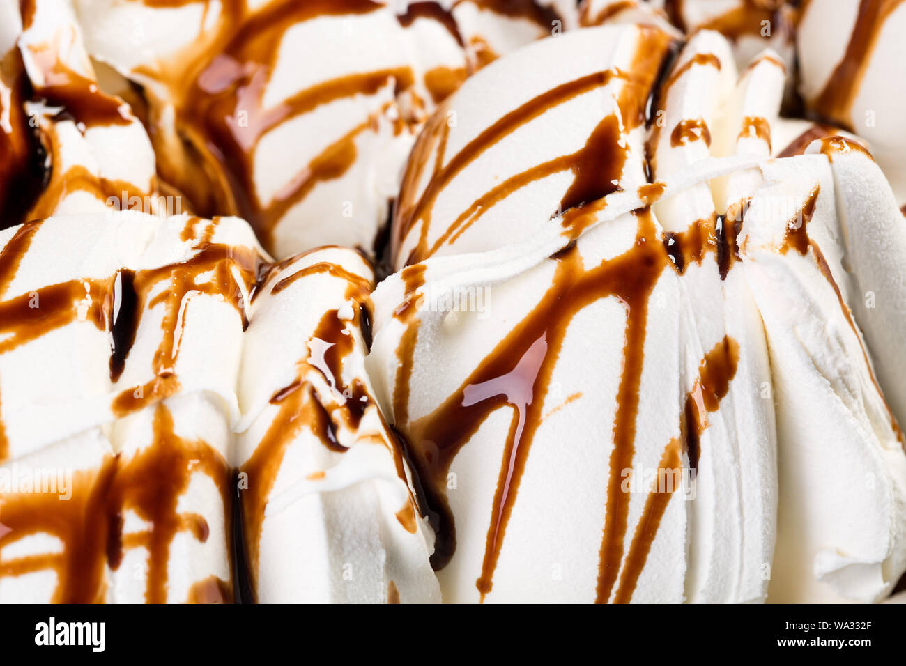 Milk chocolate glazed ice hi-res stock photography and images - Alamy