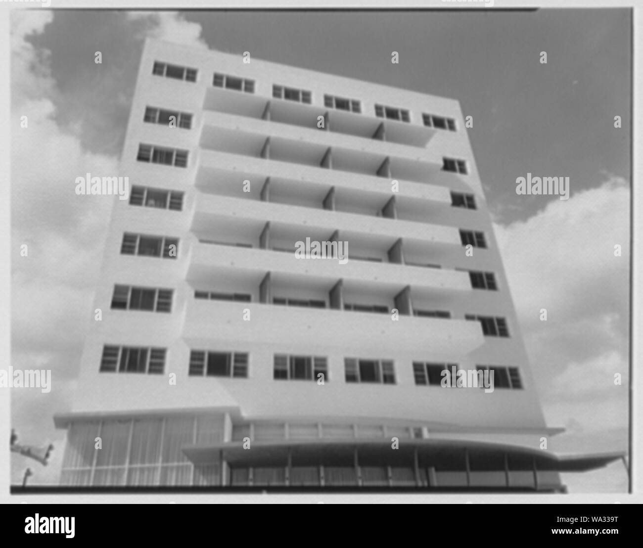 Biltmore Terrace, Collins Ave. and 87th St Stock Photo - Alamy