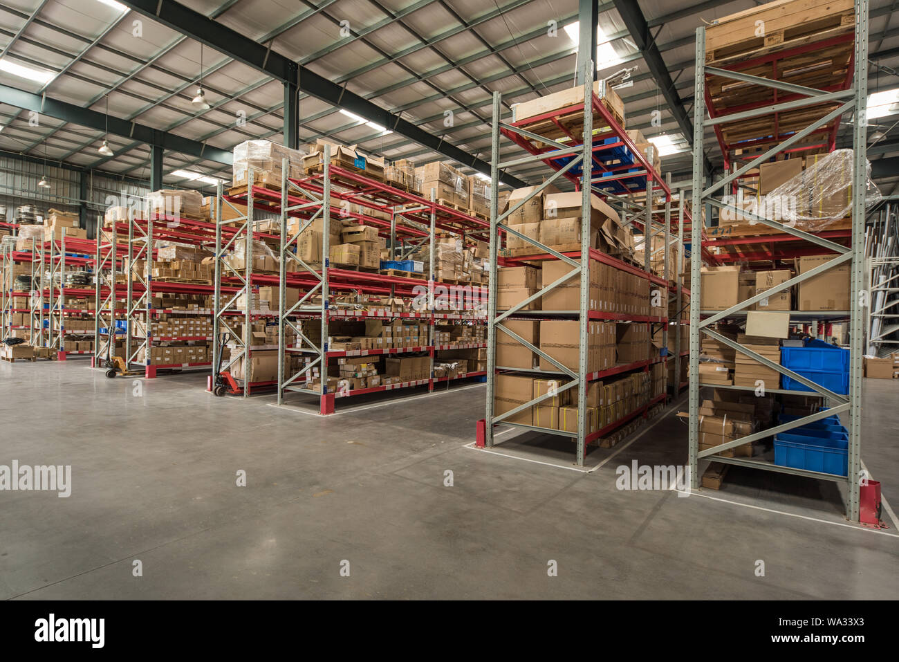 The factory warehouse Stock Photo - Alamy