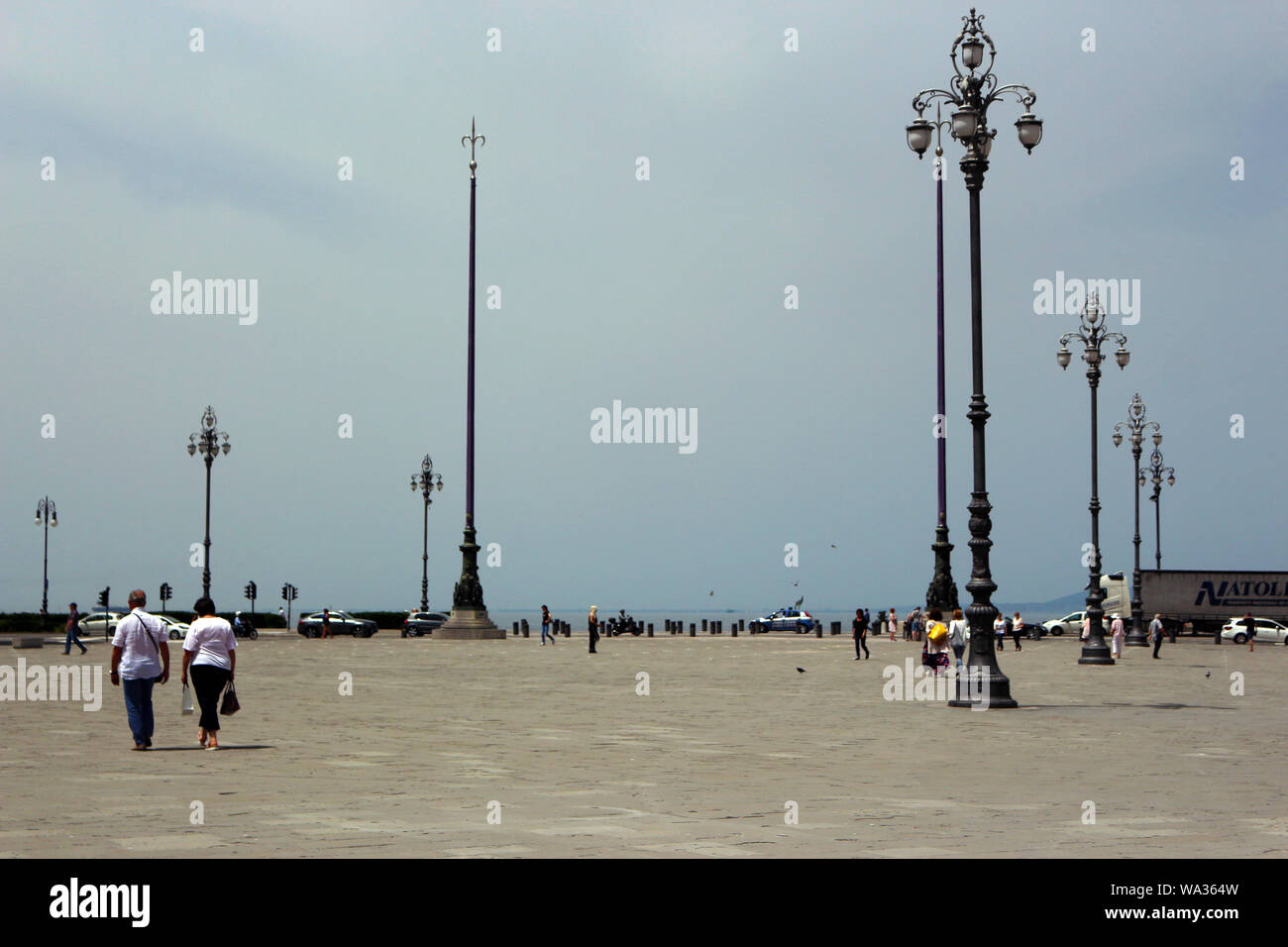 Main square of Trieste Stock Photo - Alamy