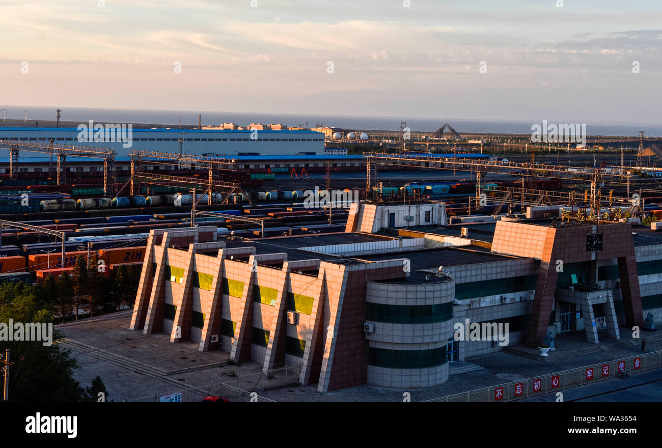 Urumqi. 5th July, 2018. Photo taken on July 5, 2018 shows a morning ...