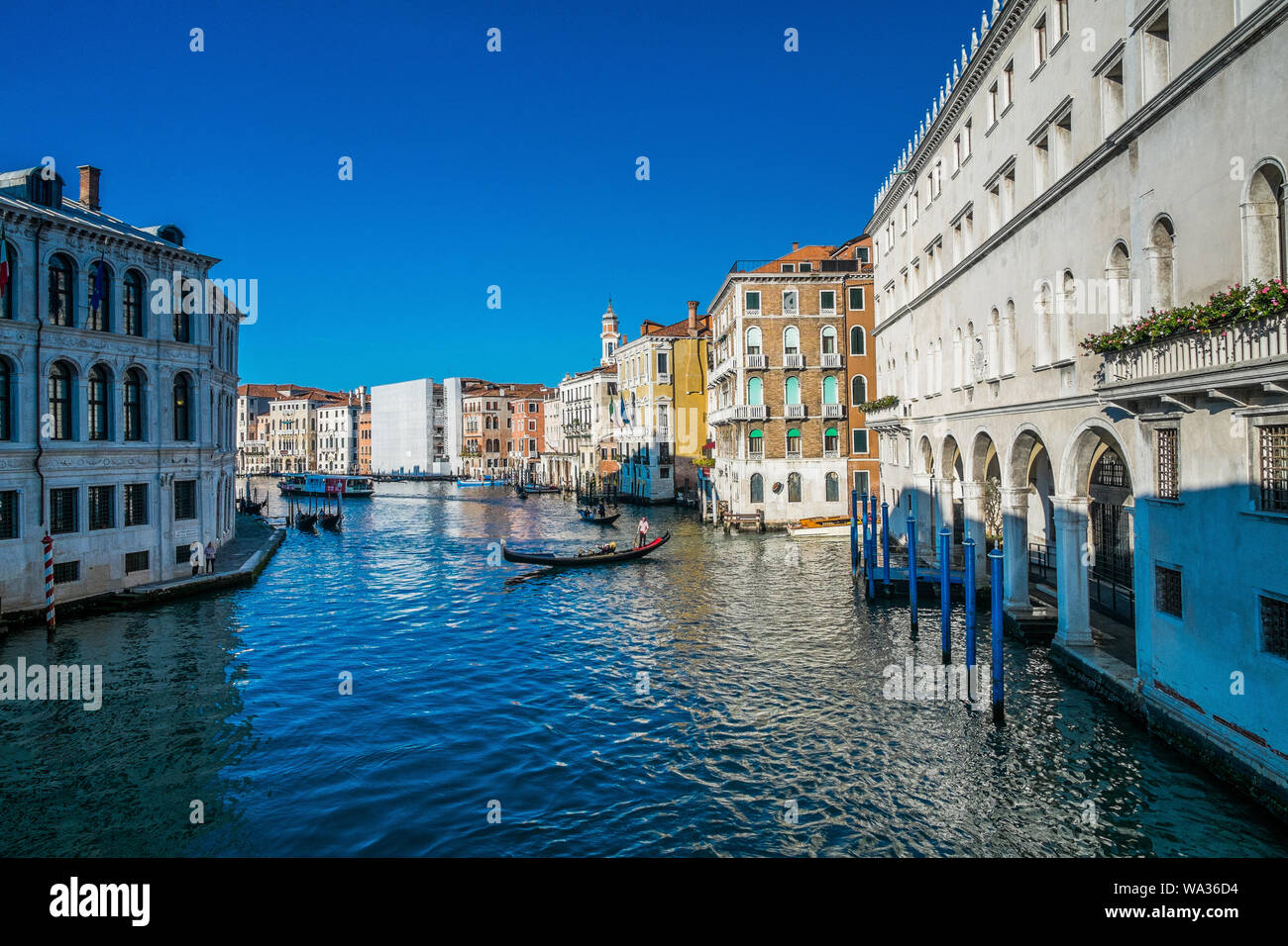 The Venetian scenery Stock Photo - Alamy