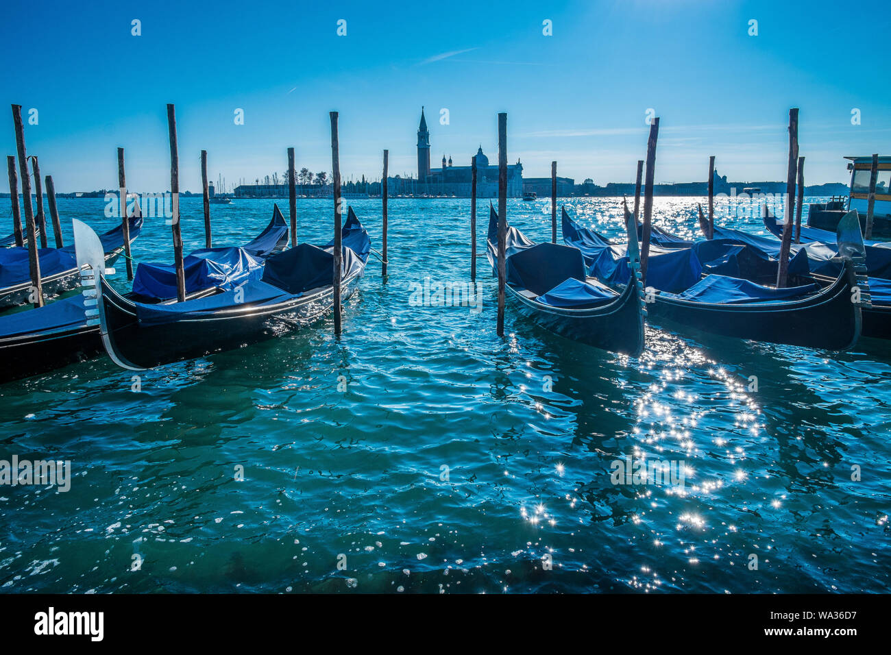 The Venetian scenery Stock Photo - Alamy