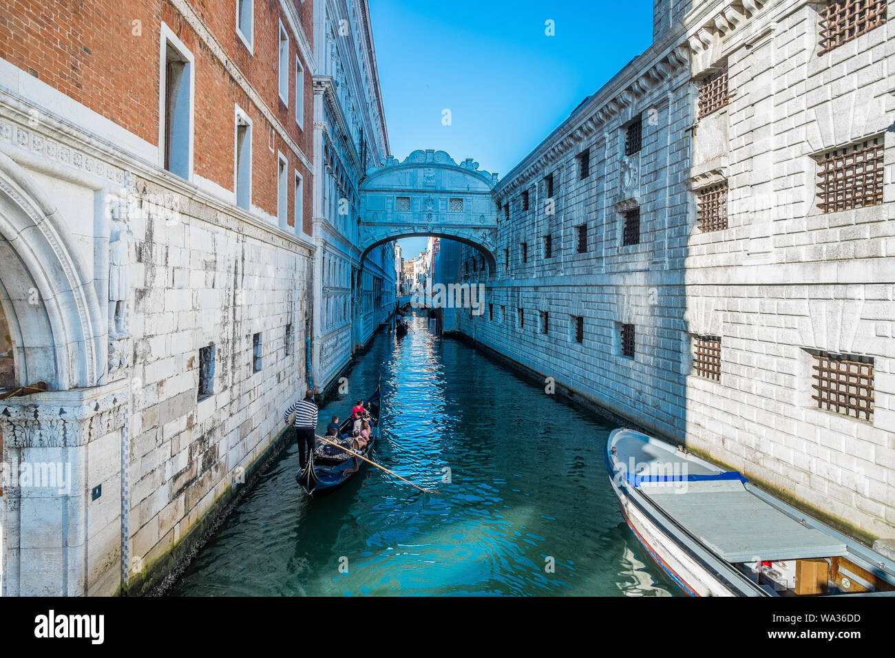 The Venetian scenery Stock Photo - Alamy