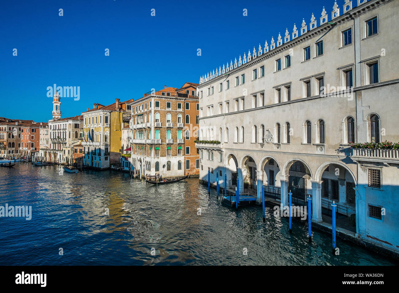 The Venetian scenery Stock Photo - Alamy