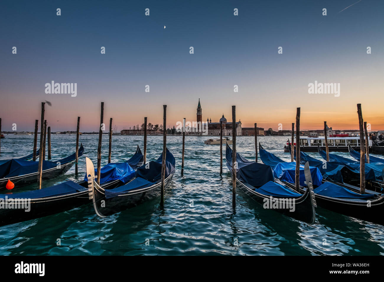 The Venetian scenery Stock Photo - Alamy