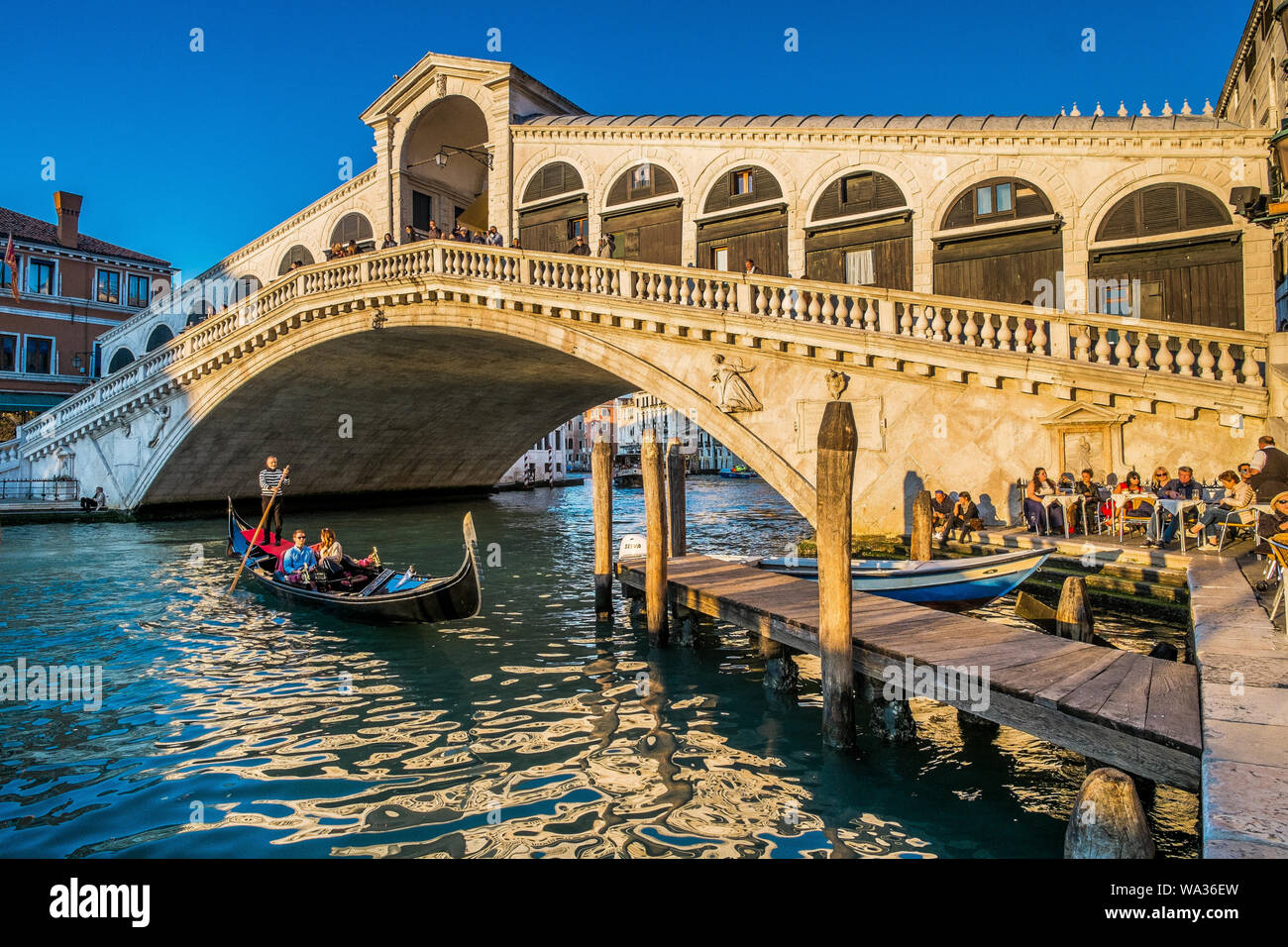 The Venetian scenery Stock Photo - Alamy