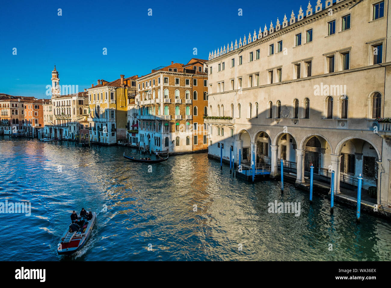 The Venetian scenery Stock Photo - Alamy