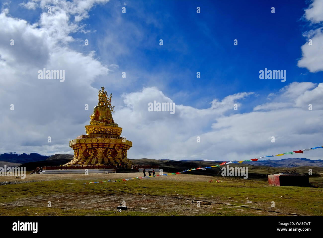 White jade Steve temple Stock Photo - Alamy
