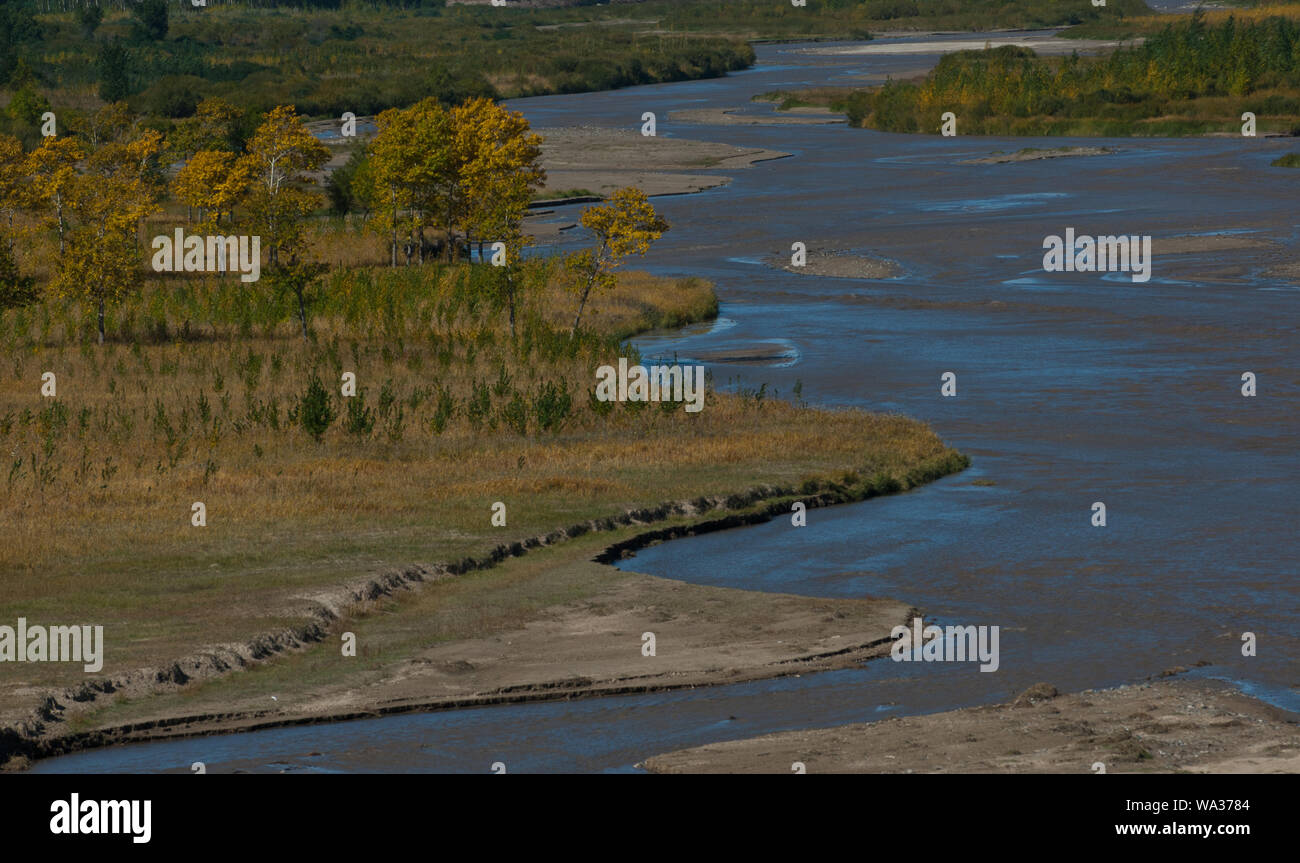 Bashang autumn scenery Stock Photo - Alamy