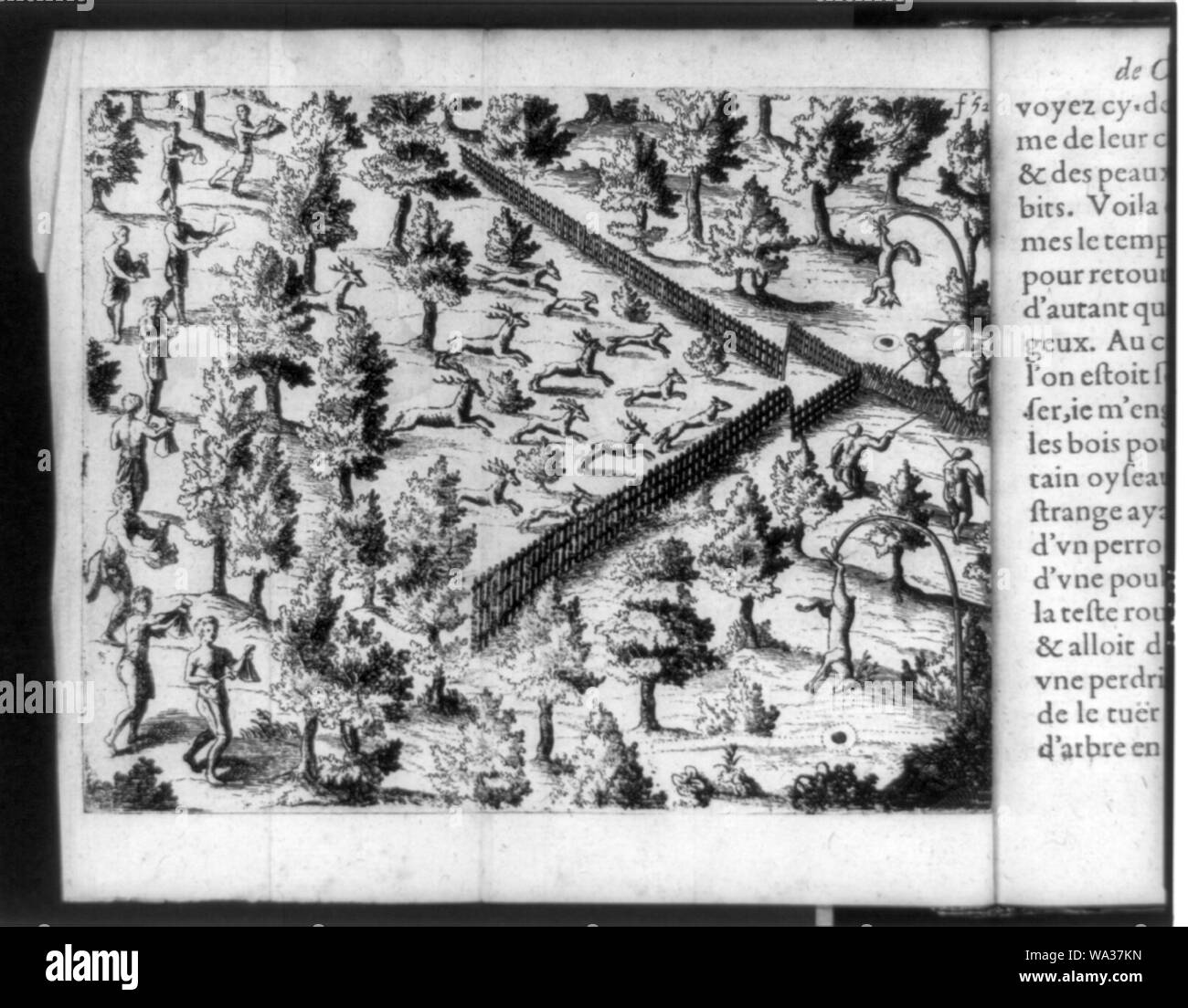 Settlers canada 17th Black and White Stock Photos & Images - Alamy