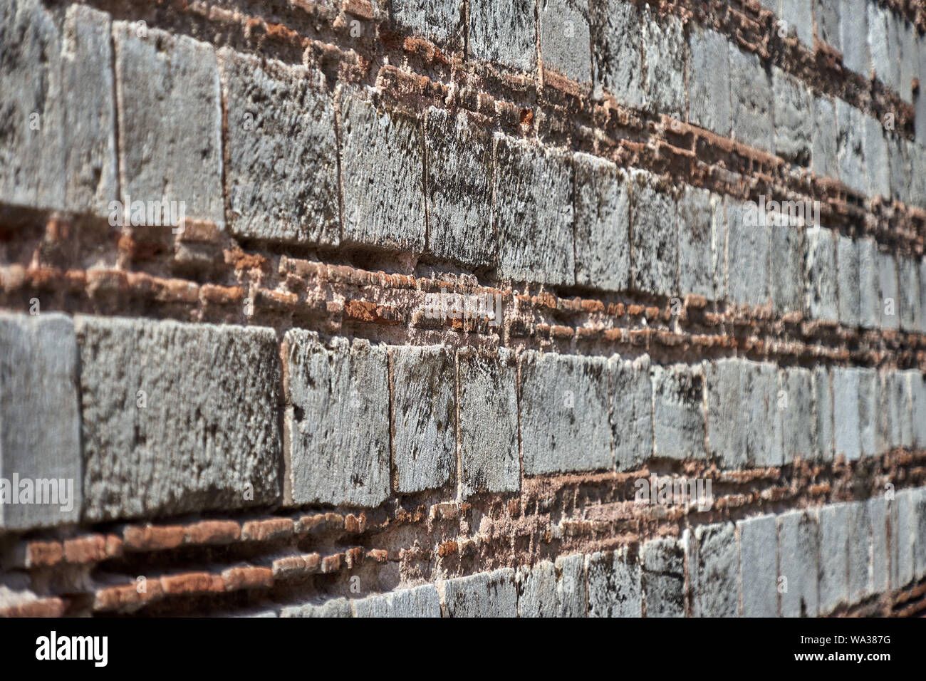 Abstract image with pattern and texture of a historical wall from a ...