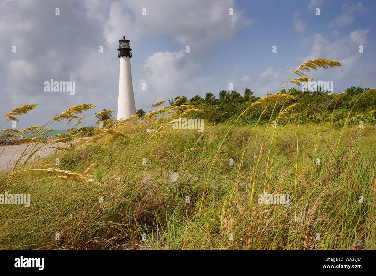 Key Biscayne lighthouse, Florida Stock Photo - Alamy