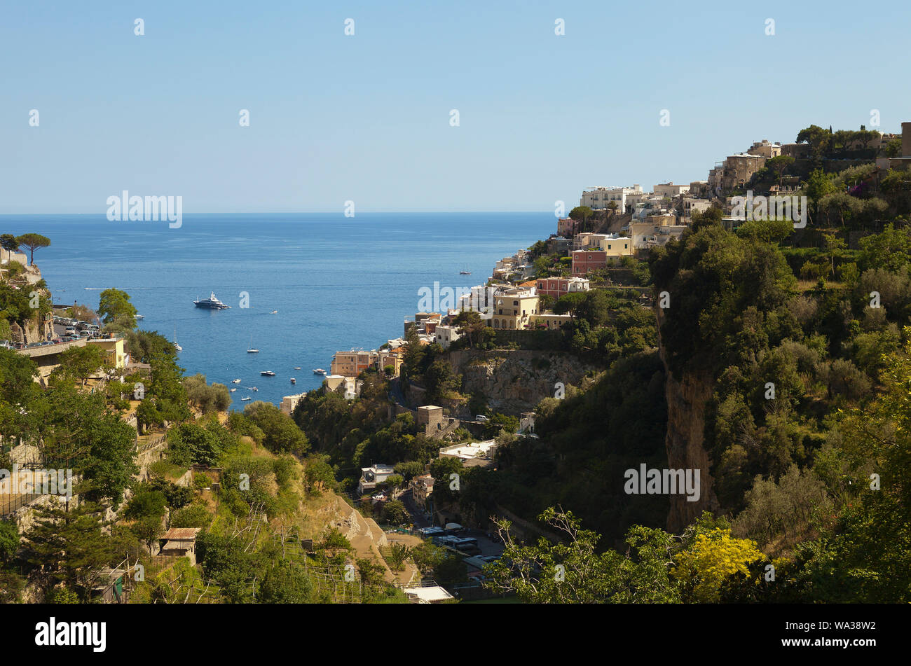 Unesco world heritage amalfi coastline site hi-res stock photography ...
