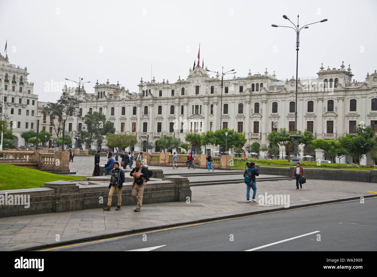 Lima San Martin Government Square High Resolution Stock Photography and ...