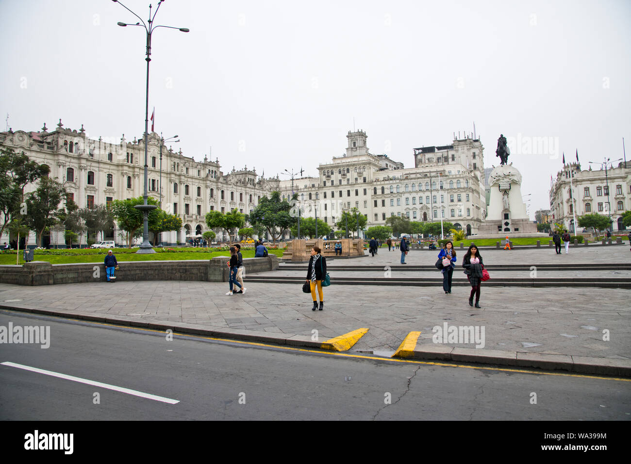 Lima San Martin Government Square High Resolution Stock Photography and ...