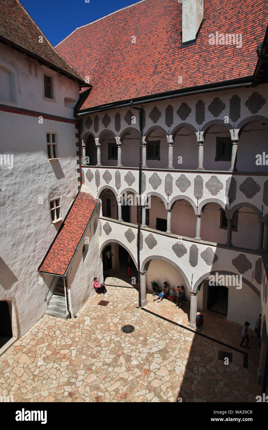 Dvor Veliki Tabor is the castle in Croatia Stock Photo - Alamy