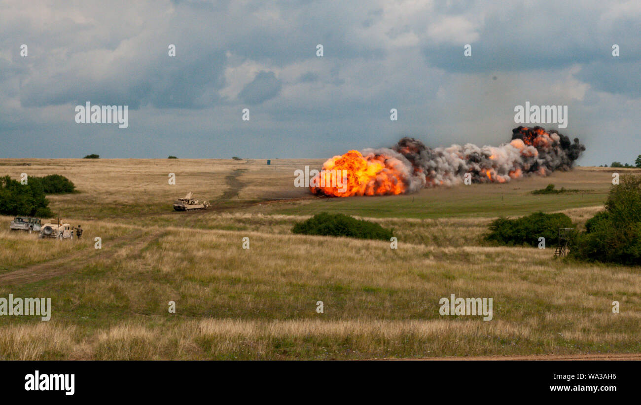 Mine clearing line charge hi-res stock photography and images - Alamy