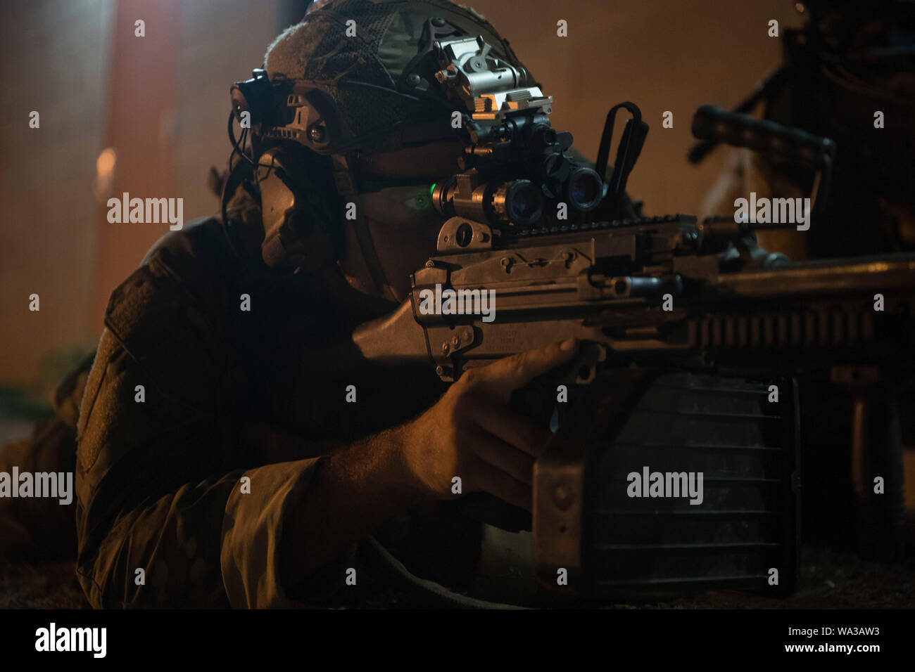 A U.S. Air Force Tactical Air Control Party (TACP) Airman from the 13th ...