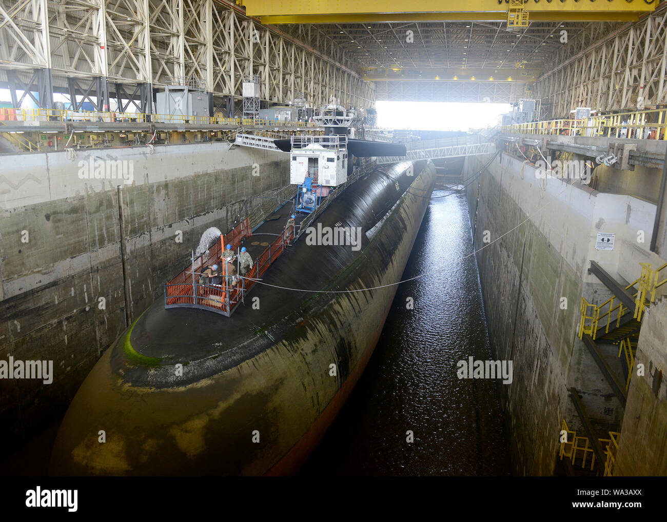 KINGS BAY, Ga. (August 13, 2019) The Ohio-class ballistic-missile ...
