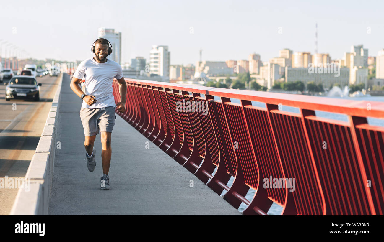 African american male athlete enjoying hi-res stock photography and ...