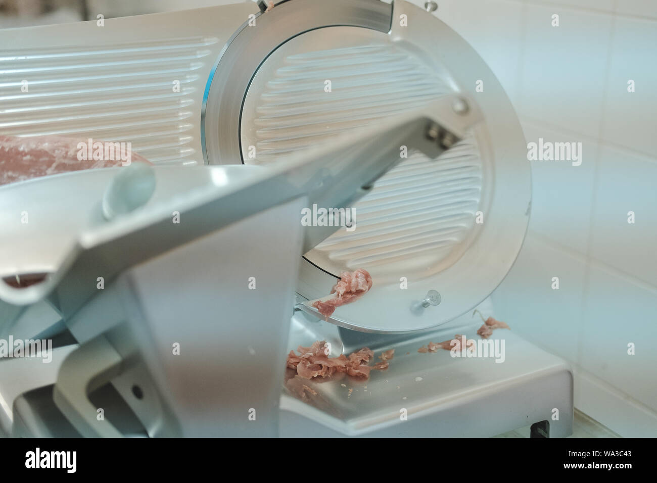 Meat cutting machine hi-res stock photography and images - Alamy