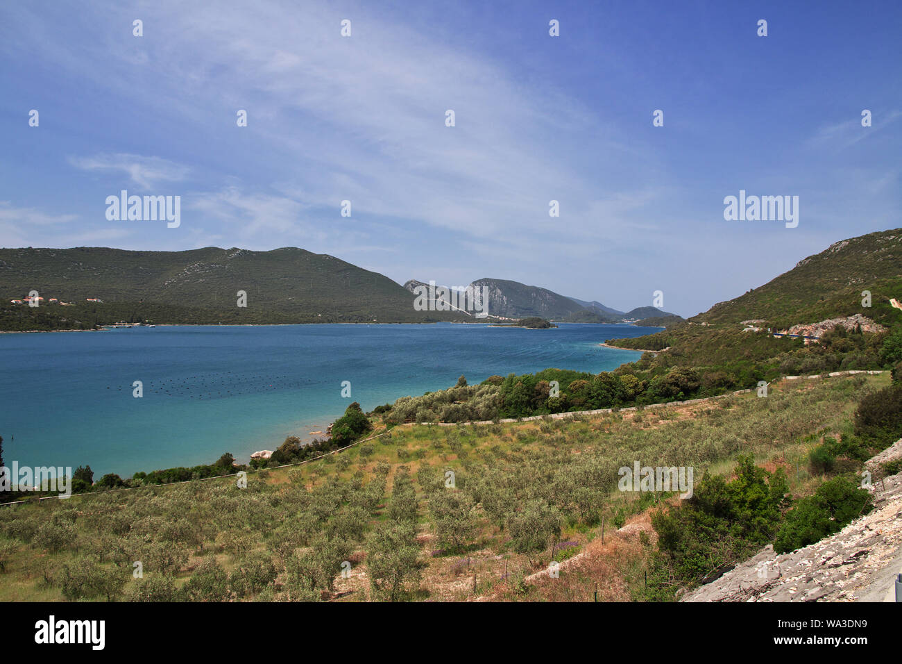 The beautiful Coast of the Adriatic sea, Croatia Stock Photo - Alamy