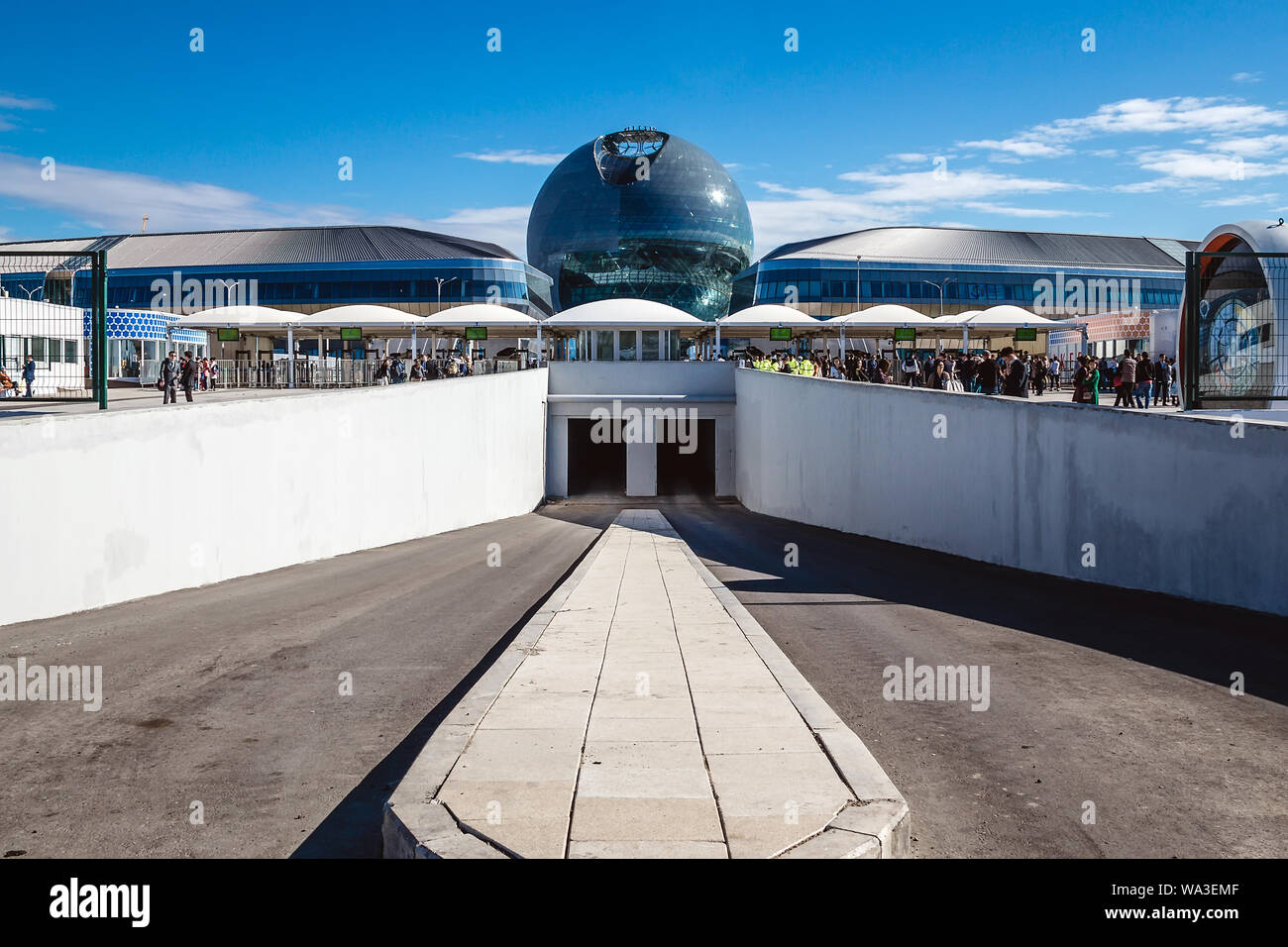 View of the Building of the International Specialized Exhibition ...