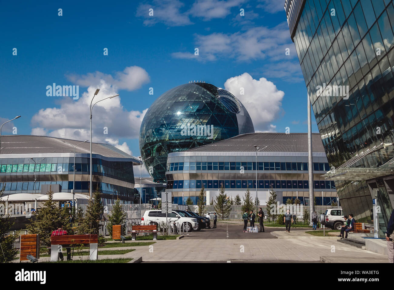 View of the Building of the International Specialized Exhibition ...