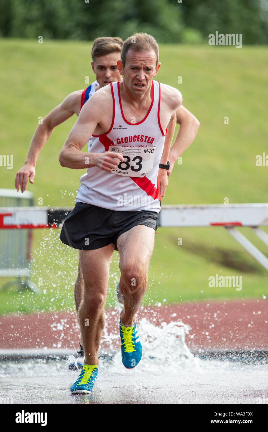 BIRMINGHAM - ENGLAND 10 AUG 2019: Steve Millward M40 competing in the ...