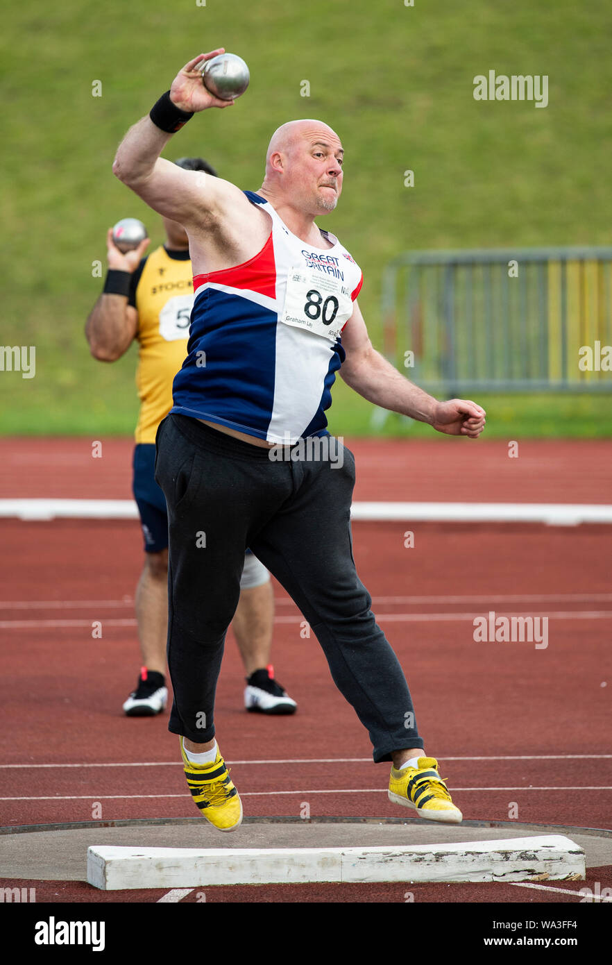 Shot Put Thrower High Resolution Stock Photography and Images - Alamy