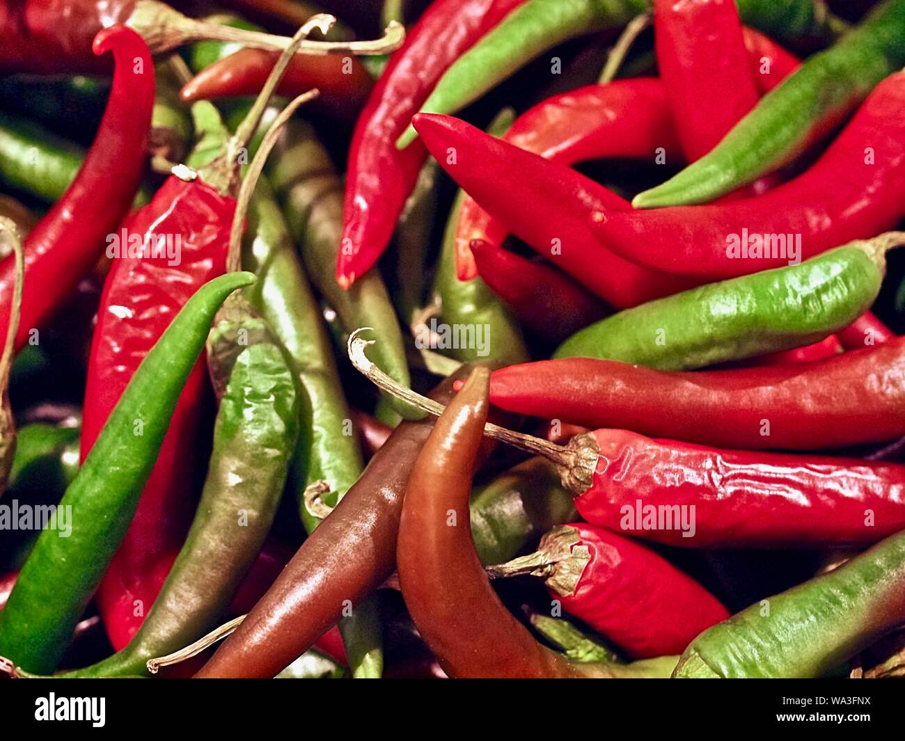 Green pepperoni hi-res stock photography and images - Alamy