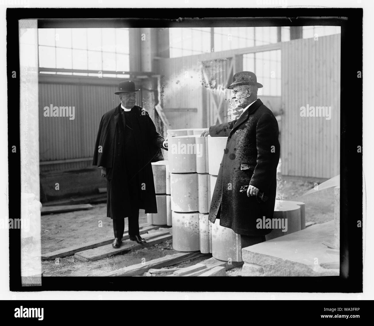Bishop Freeman & EN Lewis, [3/15/27] Stock Photo - Alamy