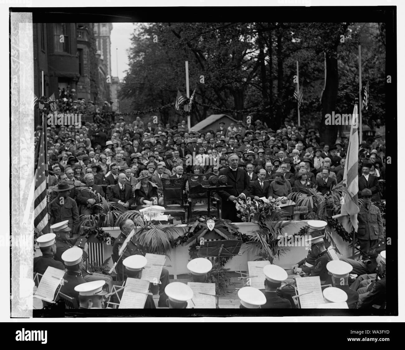 Bishop Freeman at cornerstone laying of Jewish Community Center, 5/3/25 ...