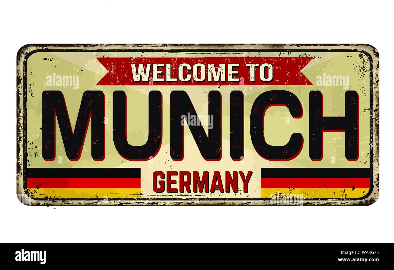 Welcome to germany Cut Out Stock Images & Pictures - Alamy