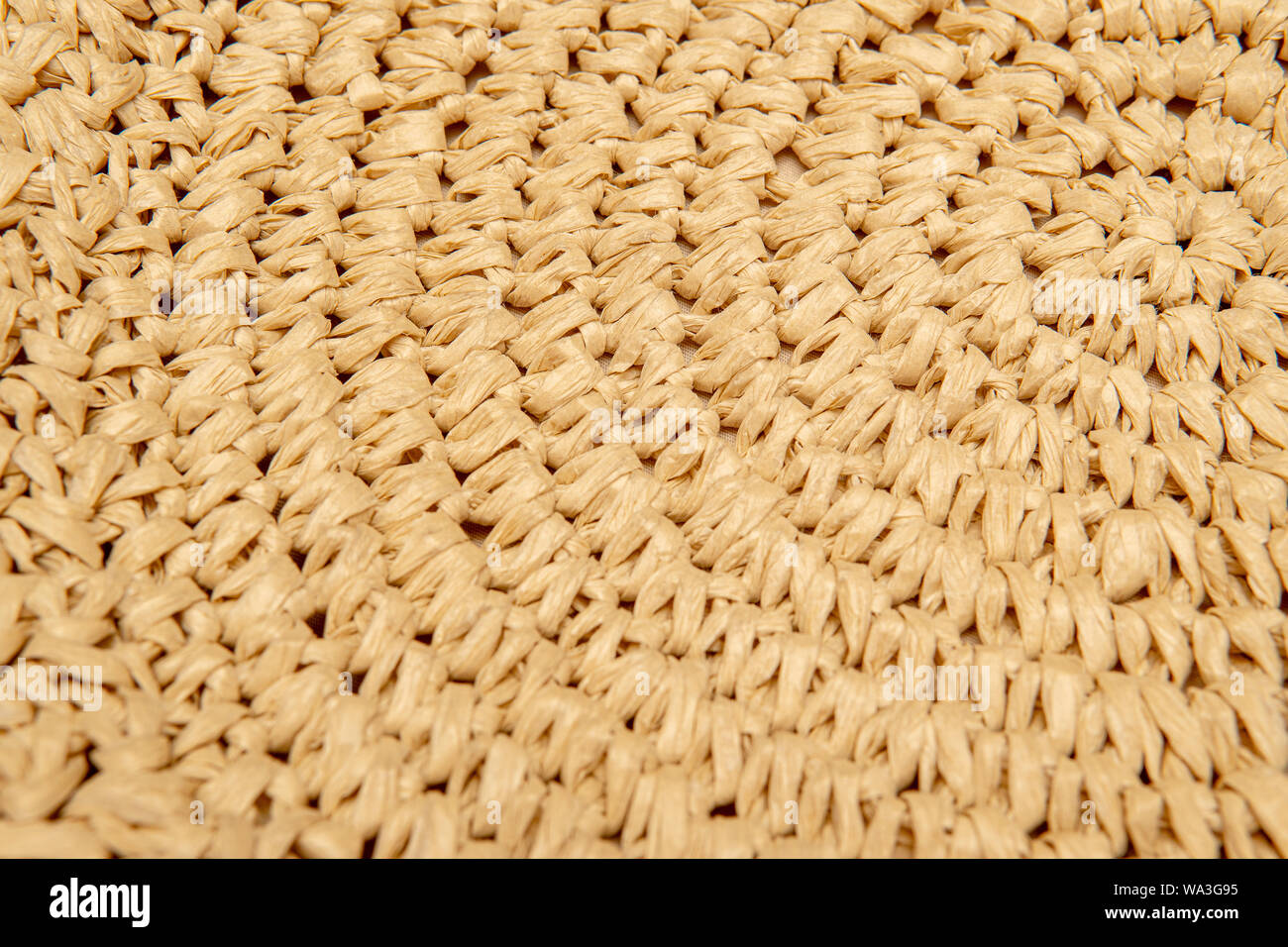 Woven round hand made background. Handcraft weave texture natural ...