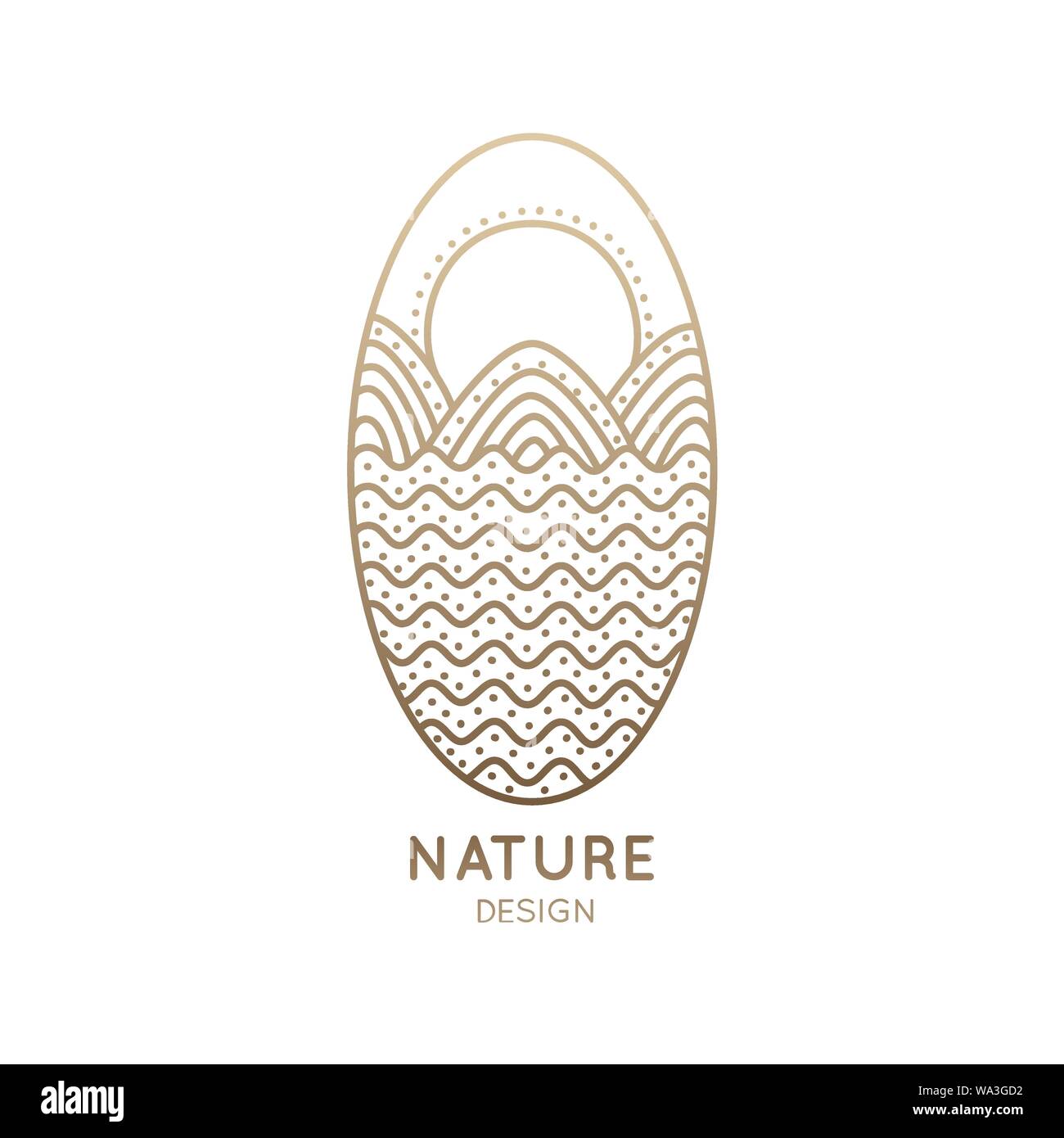 Fair to nature logo hi-res stock photography and images - Alamy