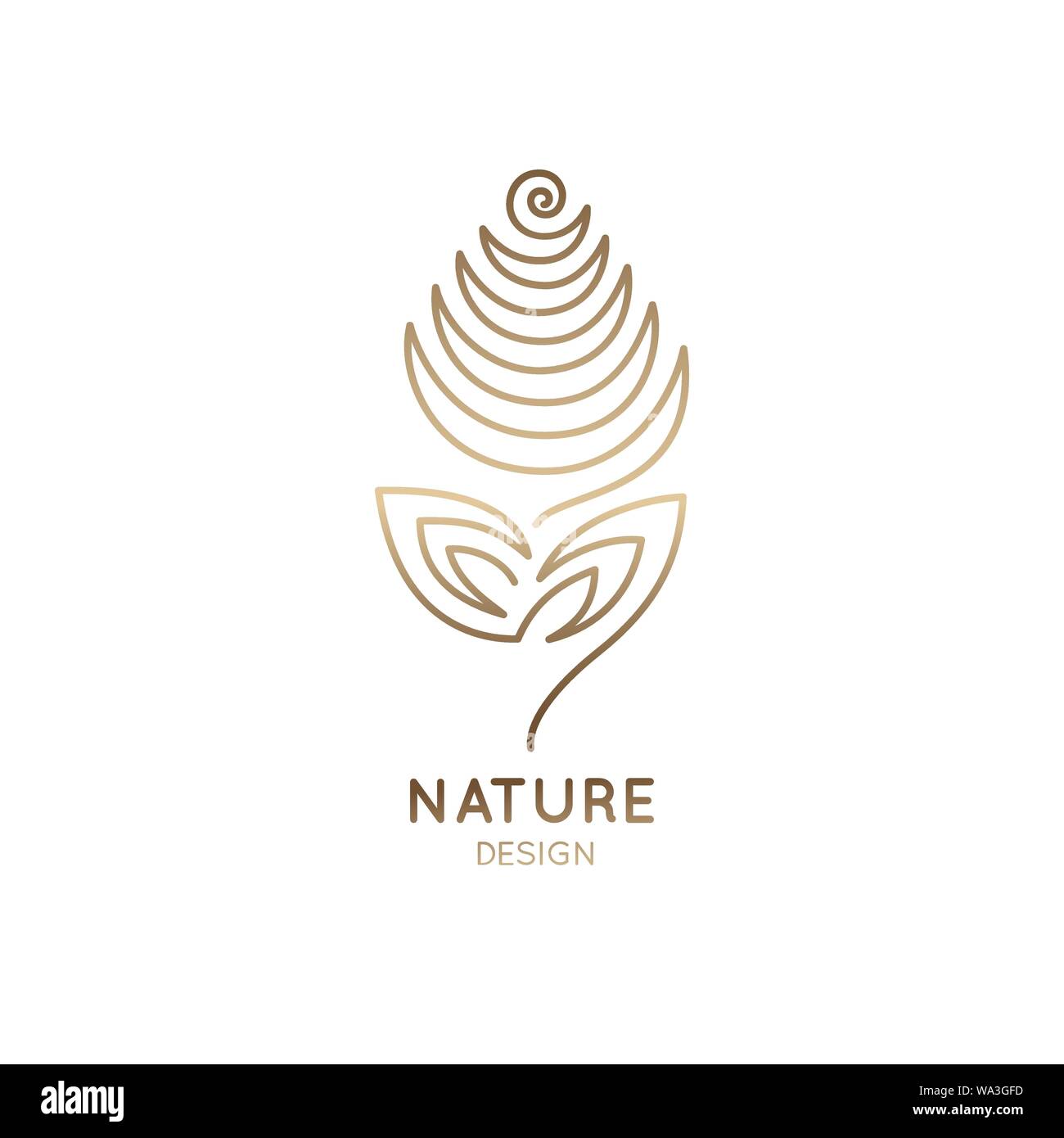 Abstract flower icon Stock Vector Images - Alamy