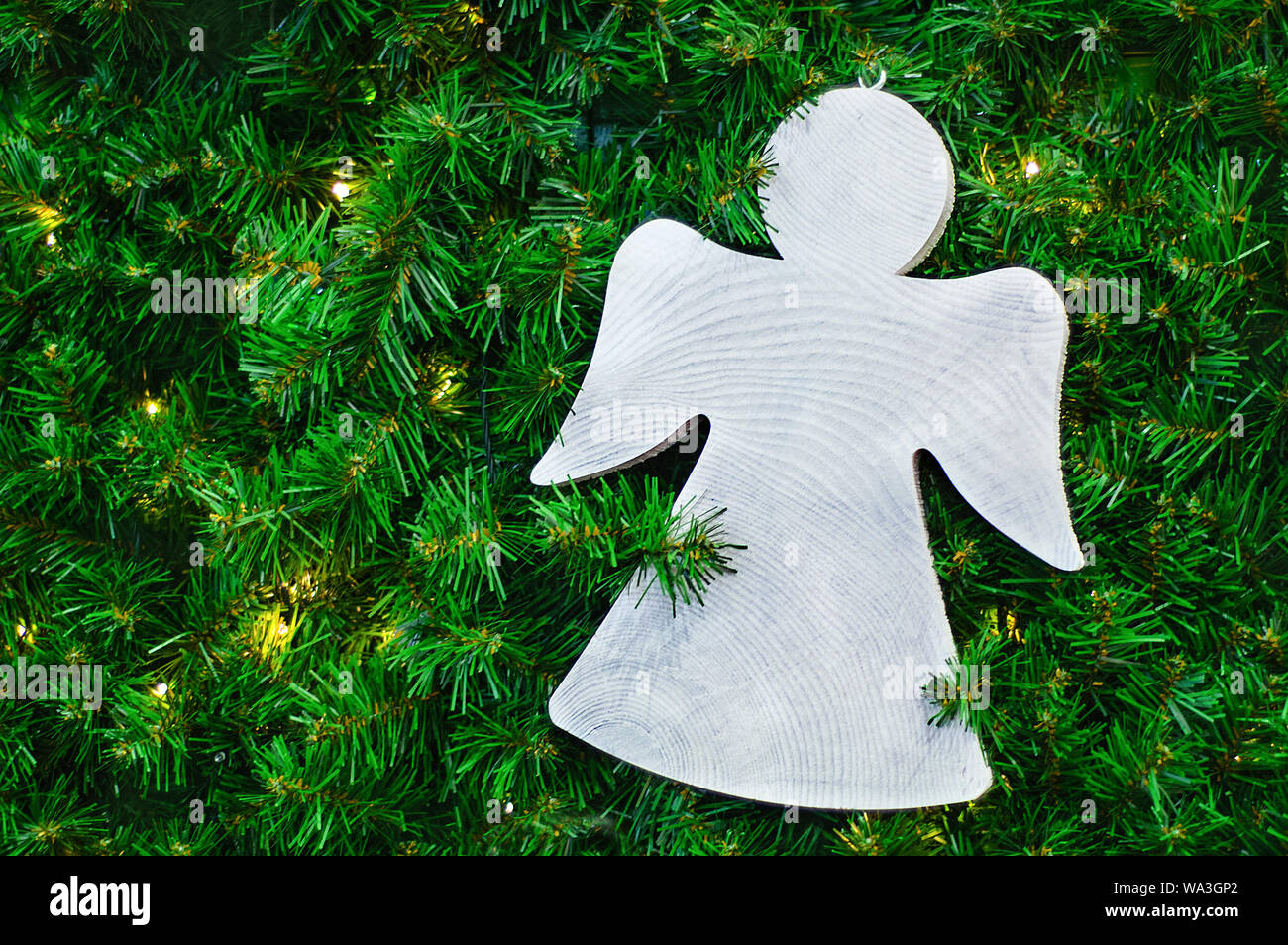 Angel close up tree decoration hi-res stock photography and images - Alamy