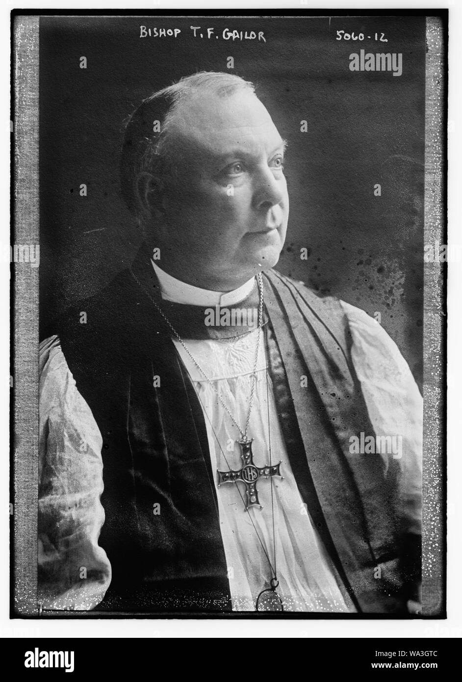 Bishop T.F. Gailor Stock Photo - Alamy