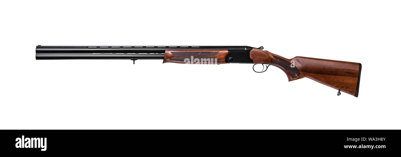 Double Barrel Hunting Rifle