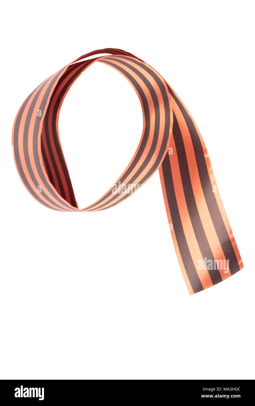 George Ribbon Isolated Stock Photo - Alamy