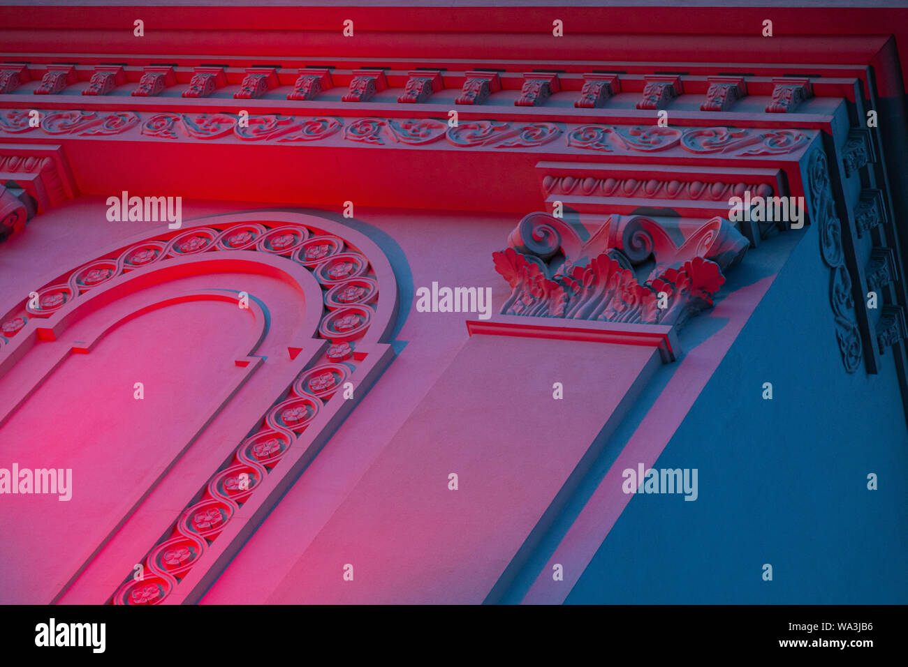 Close up new classical building hi-res stock photography and images - Alamy