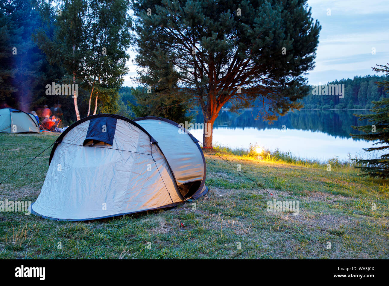 Empty summer camp hi-res stock photography and images - Alamy