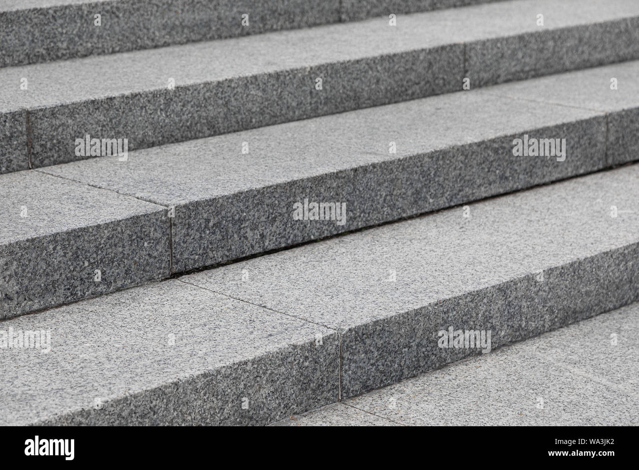 Gray stone steps on the street Stock Photo - Alamy
